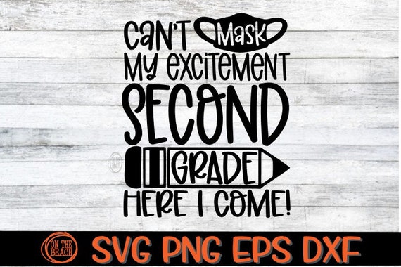 Art & Collectibles Drawing & Illustration first grade svg |School Mask ...