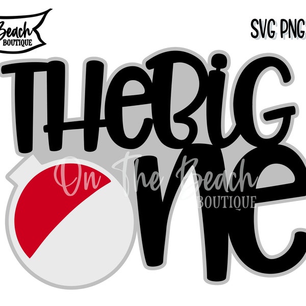 The Big One Svg - Etsy