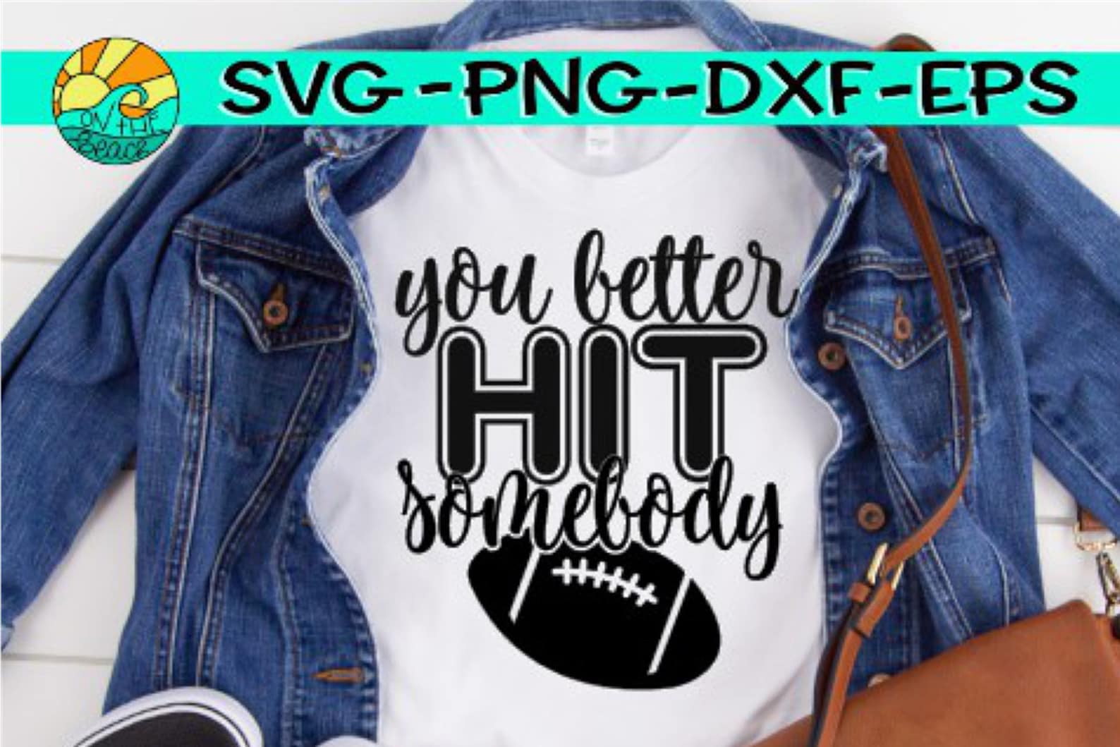 You Better Hit Somebody Hit Somebody Svg Football Football | Etsy