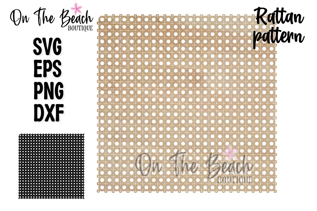 Rattan Pattern SVG Glowforge Basket Weave Svg Instant Download Cut File ...