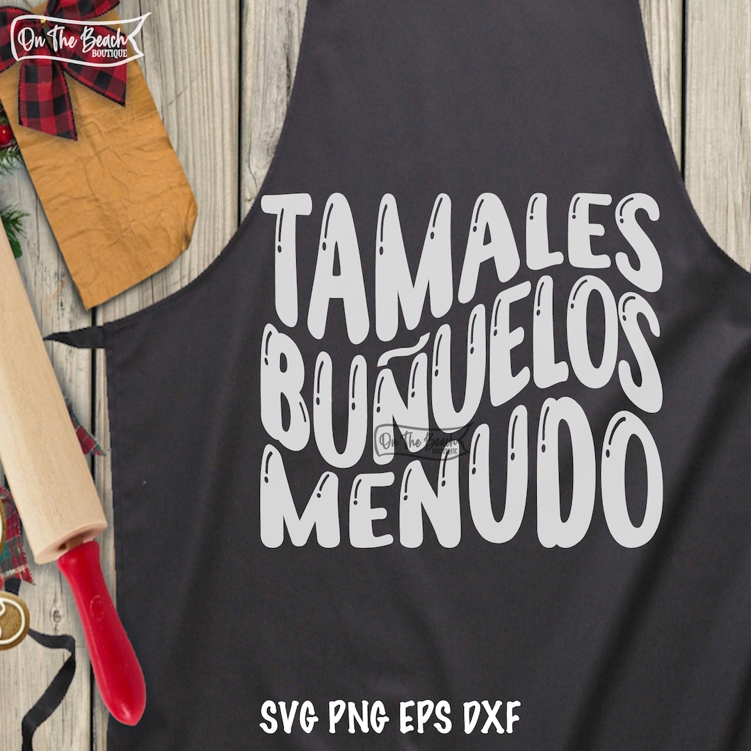Tamales Buñuelos Menudo SVG Christmas SVG Cricut Silhouette - Etsy