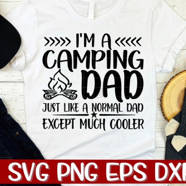 Camping Dad Svg - Etsy