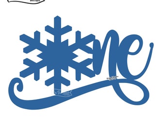 Snowflake 1 Svg, Snowflake One Svg, One Snowflake Svg, Winter ...