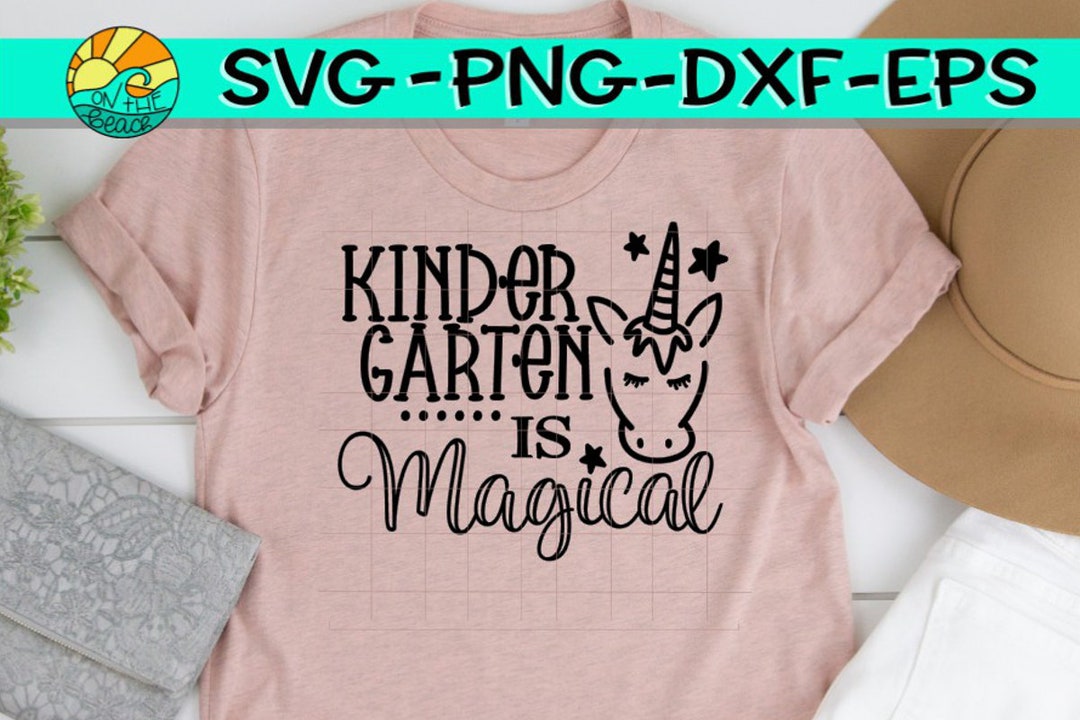 Kindergarten,kindergarten is Magical, Magical Svg, Unicorn, Unicorn Svg ...