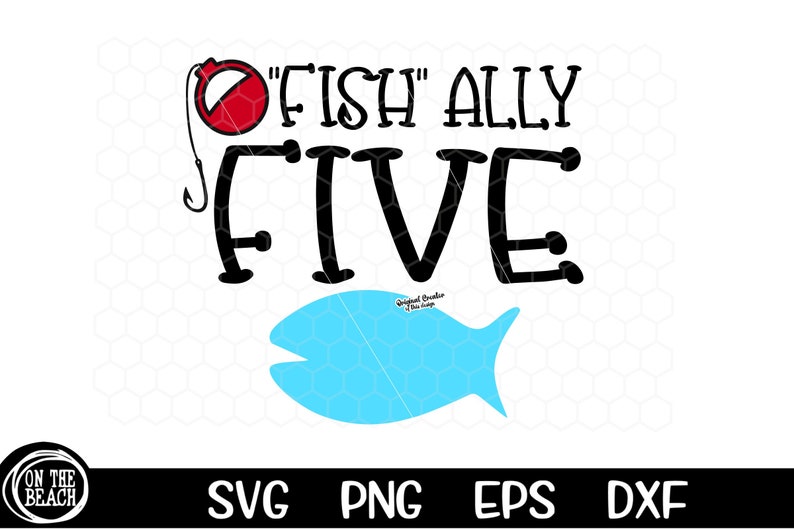 O FISH Ally Five O FISH Ally Five Svg Fish Svg Officially - Etsy