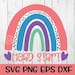 Rainbow , Rainbow Svg, Head Start, Head Start Svg, Headstart, Preschool ...