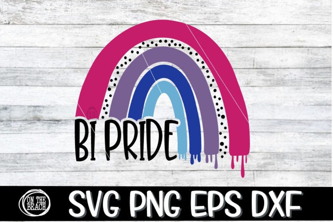 Bi Pride, Bi Pride Svg, Bi, Bi Svg, Rainbow Svg, Bi Sexual, Bi Sexual ...