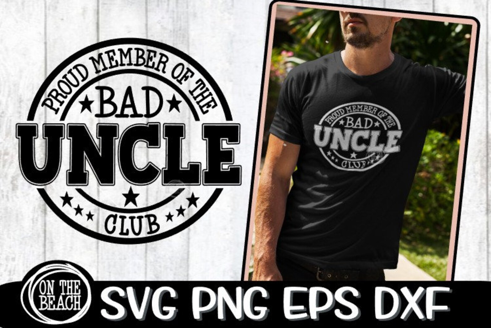 Uncle Svg, Proud Member of the Bad Uncle Club, Proud Member of the Bad ...