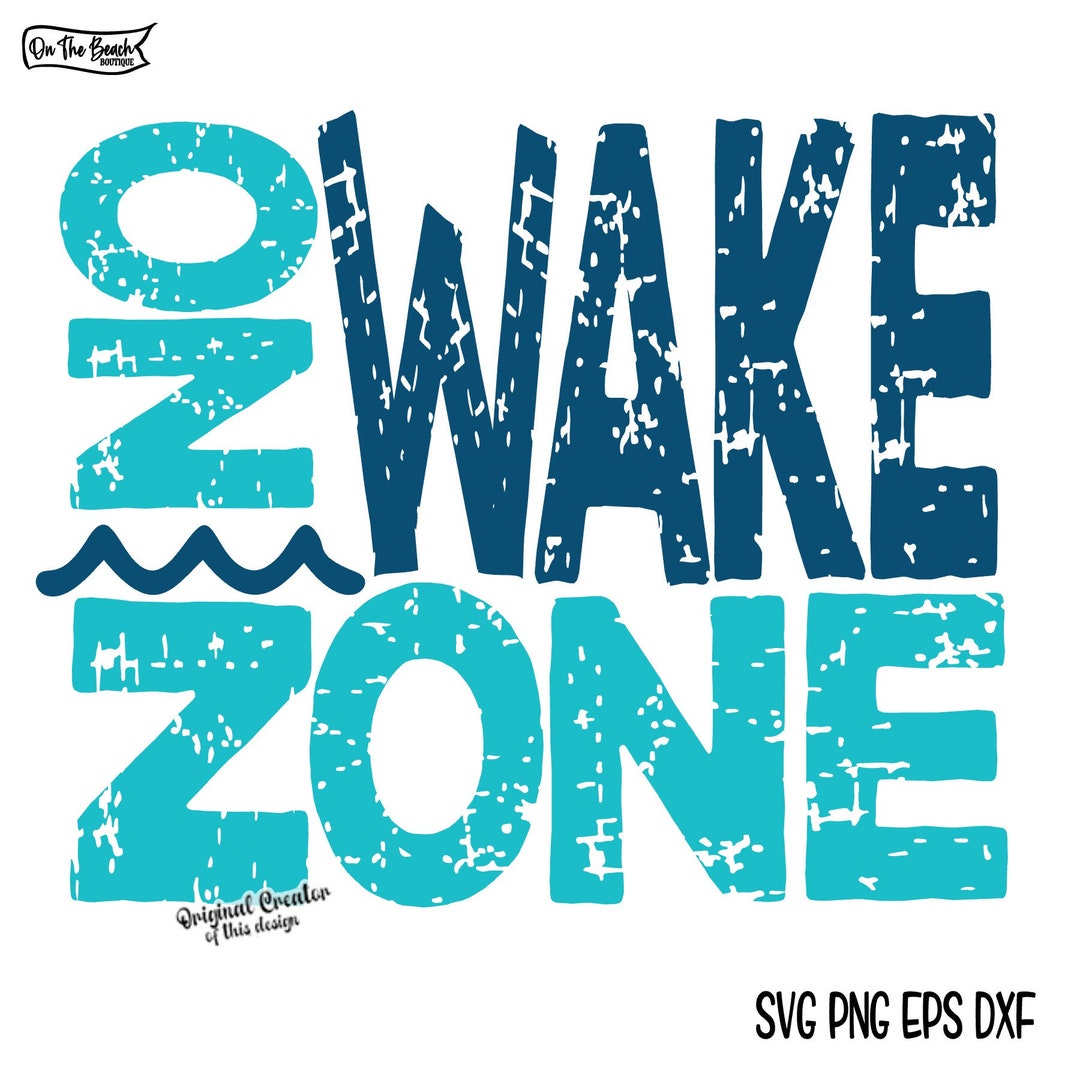 No Wake Zone SVG, No Wake Zone, Wake Zone Svg, Lake Sign Svg, Lake Svg ...