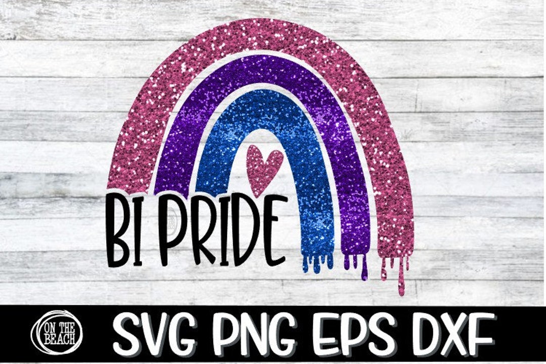 Bi Pride, Bi Pride Svg, Bi, Bi Svg, Rainbow Svg, Bi Sexual, Bi Sexual ...