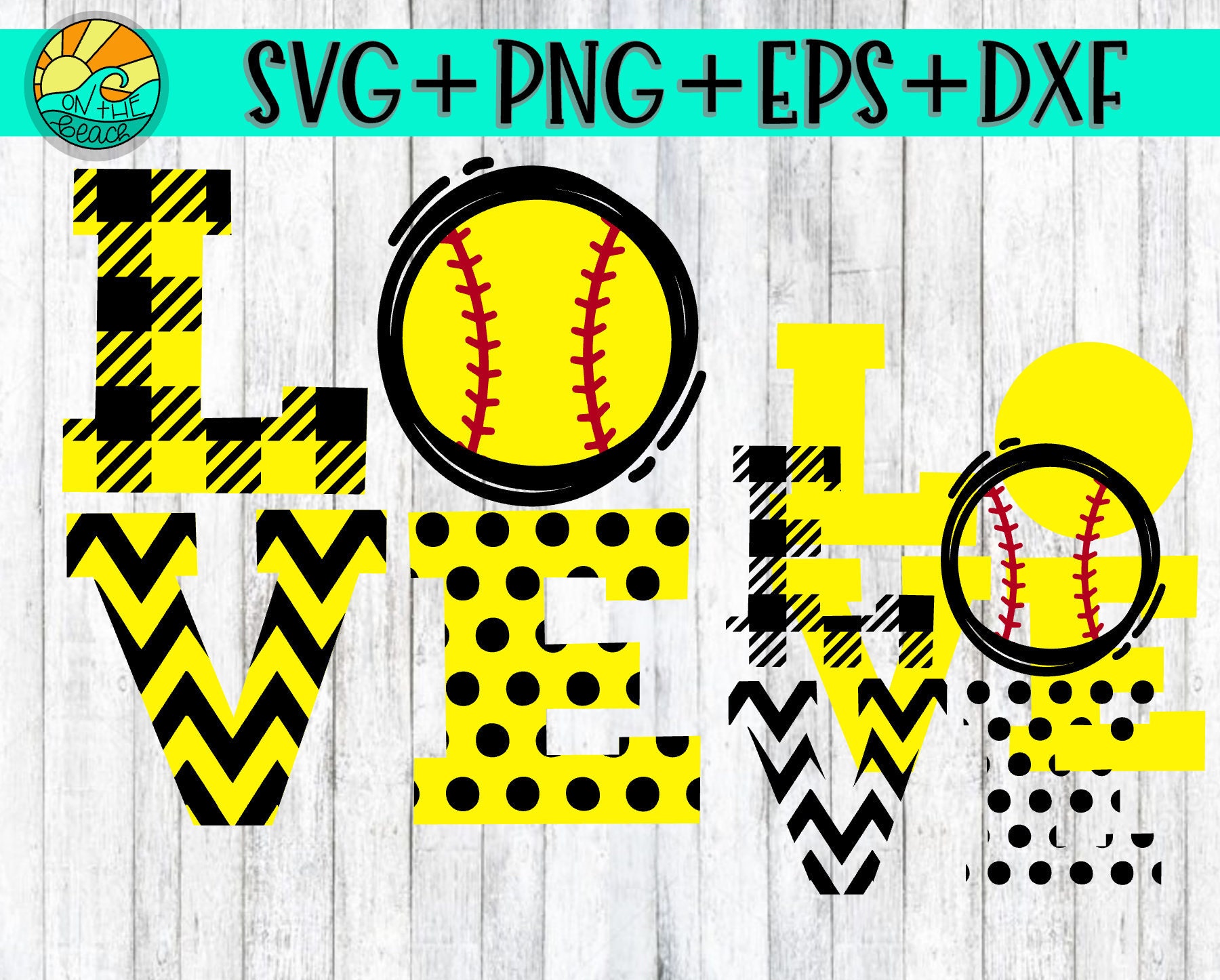LOVE LOVE Svg Baseball Svg Baseball Life Svg Baseball Mom - Etsy