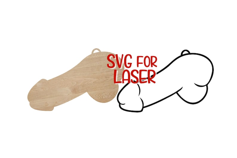 Penis Ornament Svg Funny Ornament SVG Gag Gift Svg White - Etsy