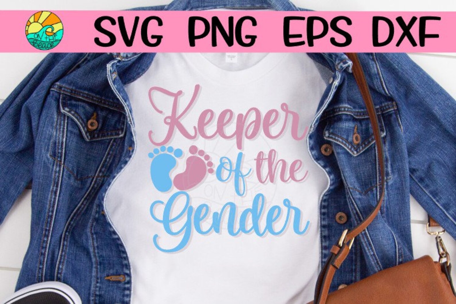 Keeper of the Gender Keeper of the Gender Svg Gender Reveal - Etsy