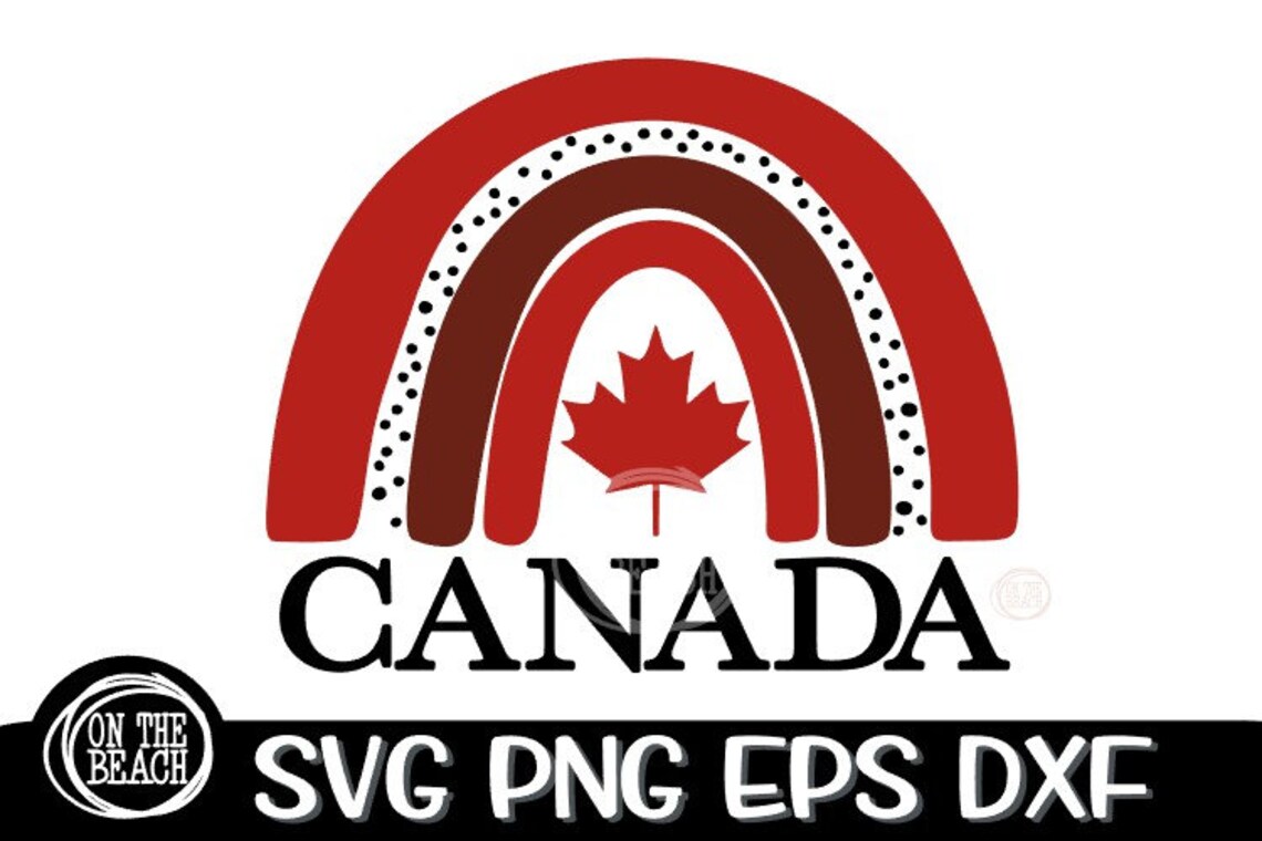 Canada, Canada Svg, Rainbow Canada Svg Canada Rainbow Svg, Rainbow ...