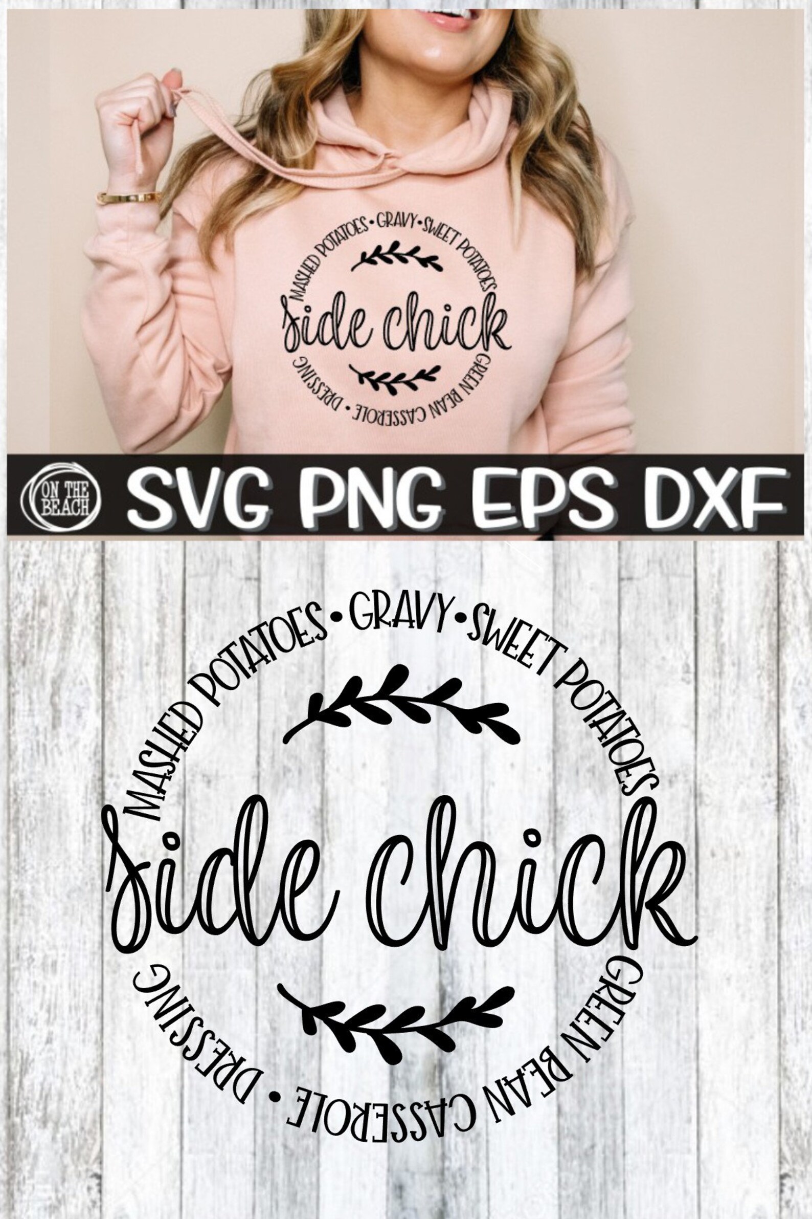 Sidechick, Side Chick, Sidechick Svg, Side Chick Svg, Thanksgiving ...