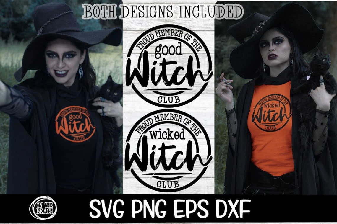 Good Witch Wicked Witch Good Witch Svg Wicked Witch Svg | Etsy