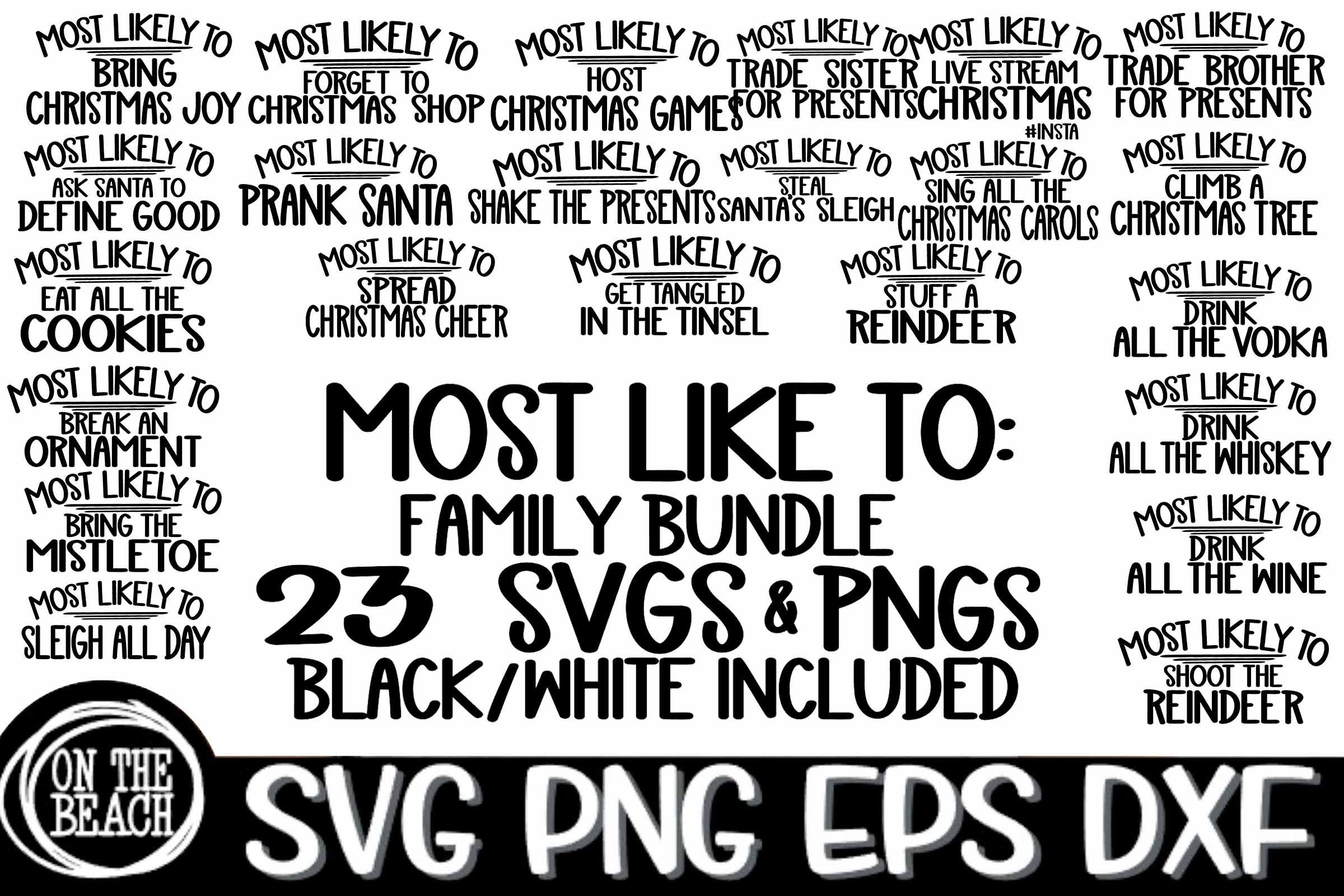 Christmas Most Likely To Bundle SVG PNG Christmas Games Etsy christmas-most-likely-to-bundle-svg-png-christmas-games-etsy