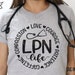 LPN SVG: Licensed Practical Nurse Cut File (digital Download) - Etsy
