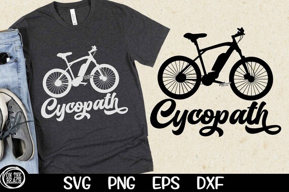 Cycopath Svg Ebike Png Ebike Svg E-bike Cutting Design Files | Etsy ...