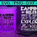 Camping Bucket, Camping Bucket Svg, Camping Bucket Bundle, LED Bucket ...