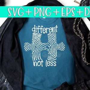 Different Not Less, Different Not Less Svg, Different, Different Svg ...