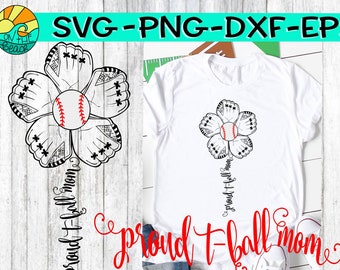 Baseball Glove Flower Svg - Etsy