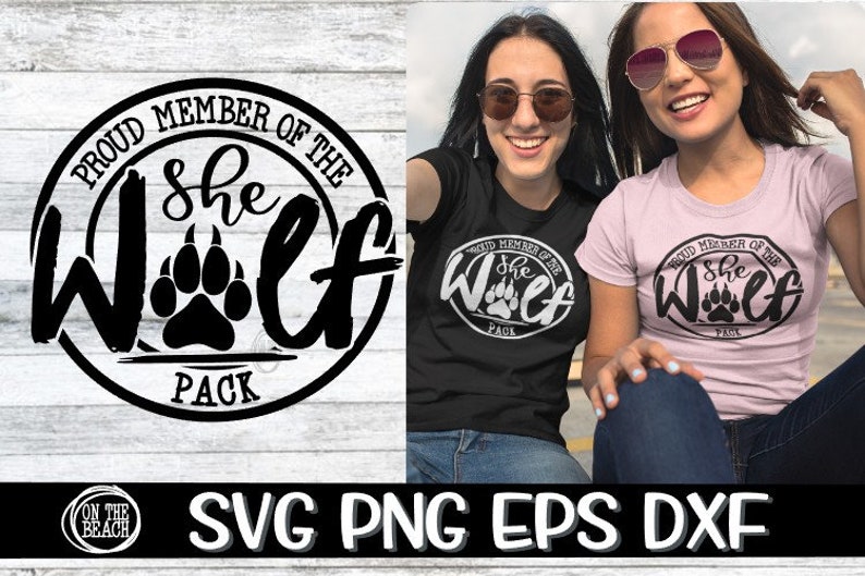She Wolf SVG She Wolf Proud Member of the She Wolf Pack | Etsy
