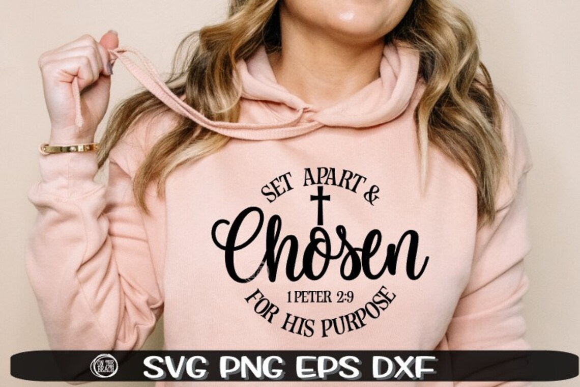 Chosen, Chosen Svg, for His Purpose, for His Purpose Svg, Peter, Peter ...