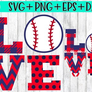 LOVE, LOVE Svg, Baseball Svg, Baseball Life Svg, Baseball Mom, Baseball ...