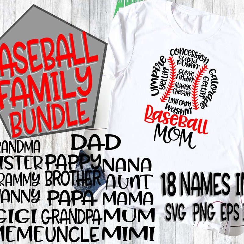 Baseball Words - Etsy