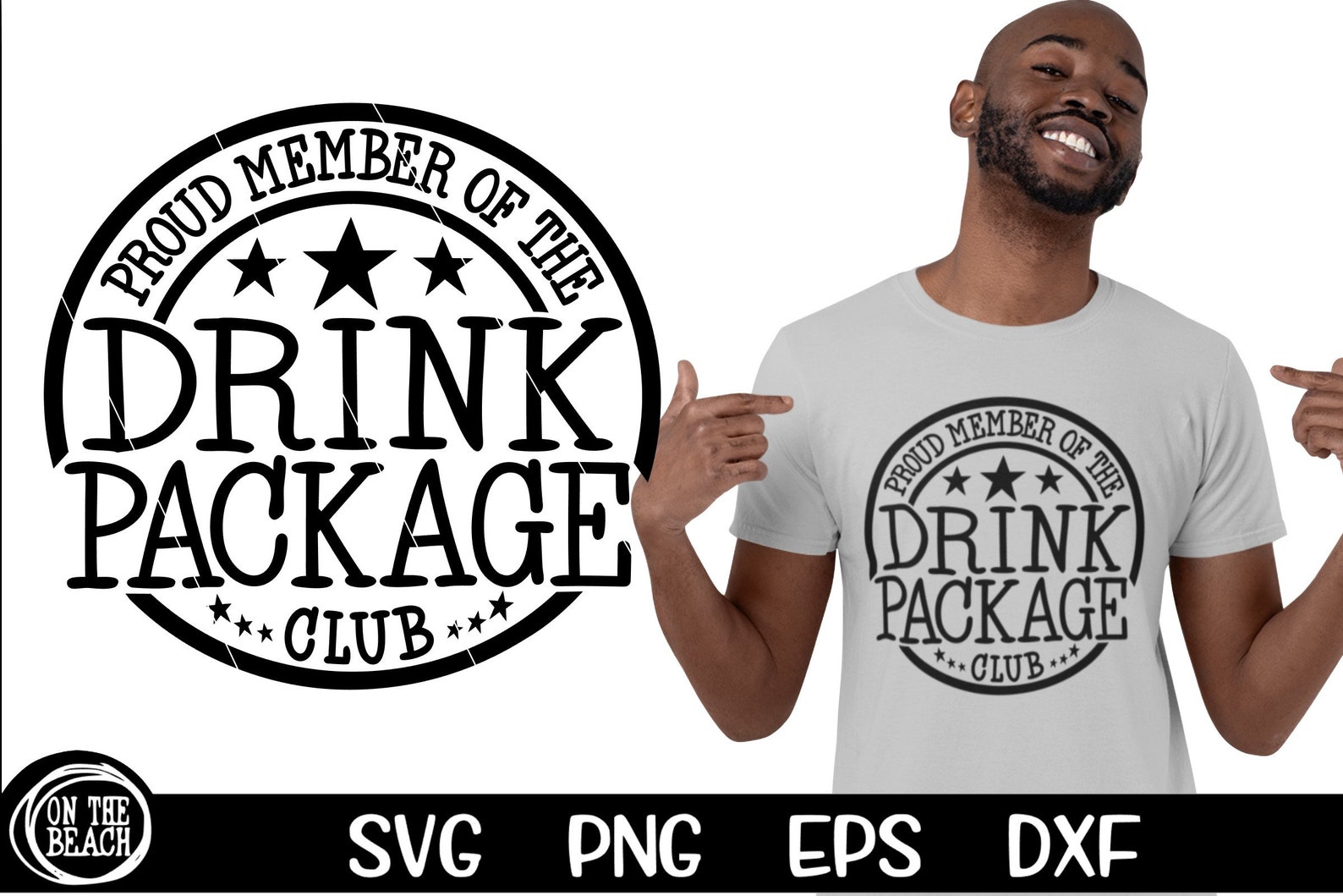 Drink Package SVG Proud Member of the Drink Package Club Svg Squad Svg ...