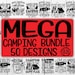 MEGA Camping Bundle - 50 Designs, Camping Bucket, Camping Bucket Svg ...