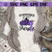 In November We Wear Purple in November We Wear Purple Svg - Etsy