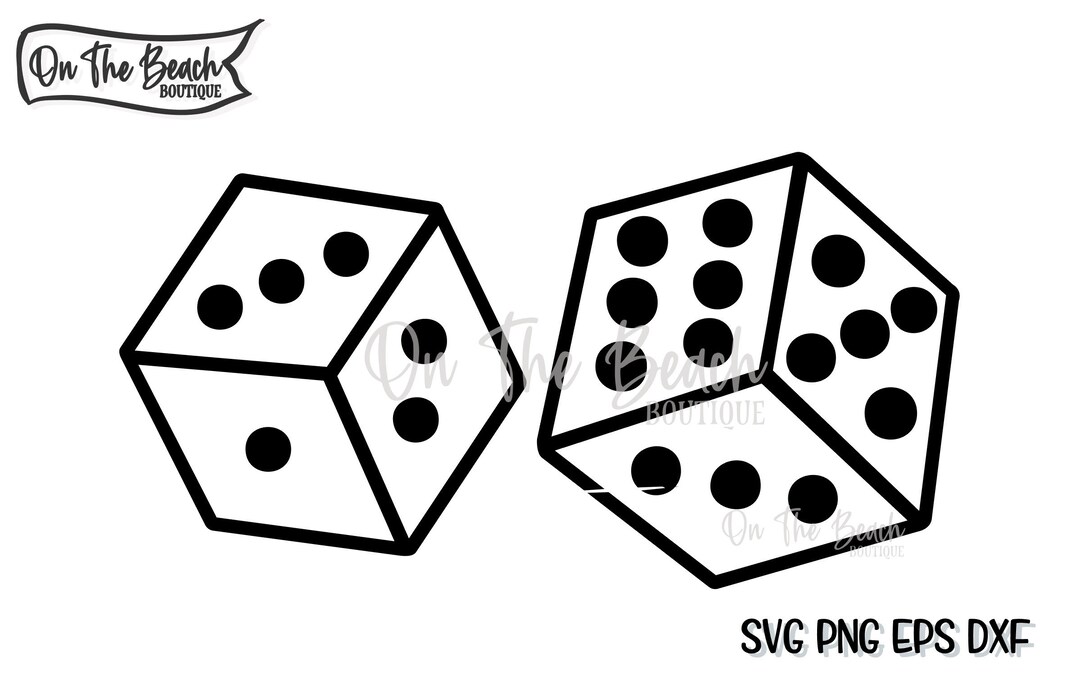 Dice SVG, Two Dice Svg, Casino Svg, Gamble Svg, Gambling Svg, Vegas Svg ...