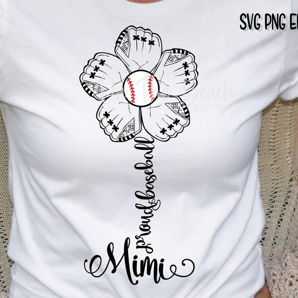Baseball Glove Flower Svg - Etsy