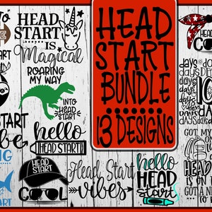 BACK TO SCHOOL Bundle 8 Bundles Incl 76 Designs Head - Etsy
