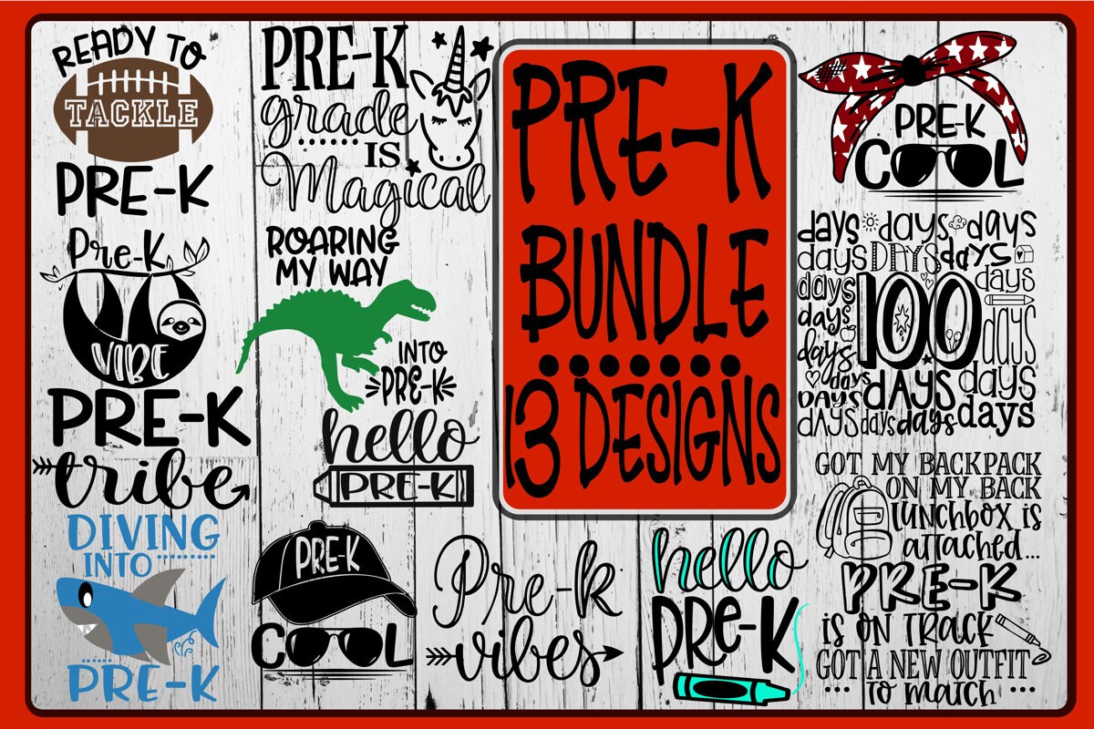 BACK TO SCHOOL Bundle 8 Bundles Incl 76 Designs Head - Etsy