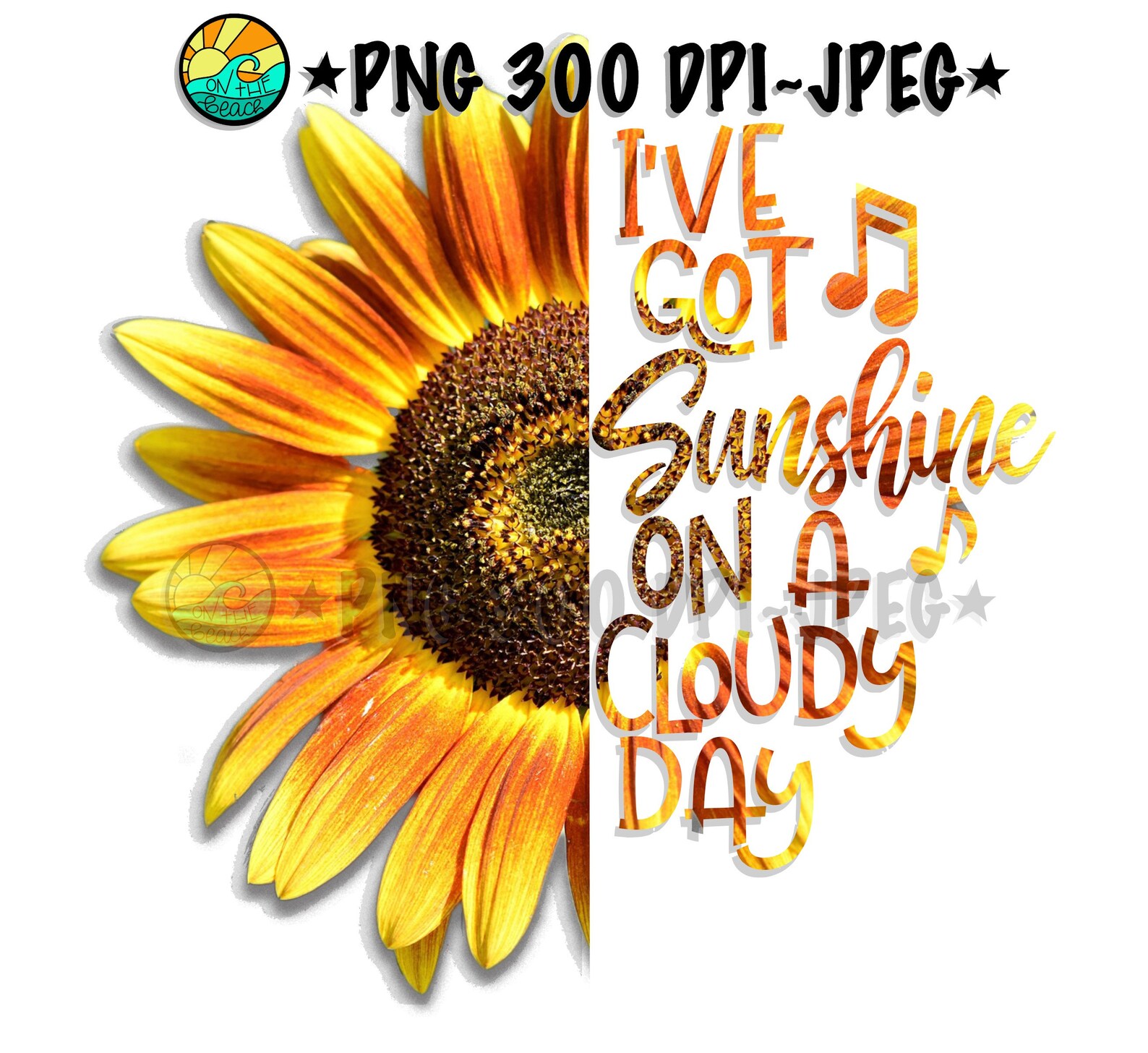 I've Got Sunshine - Rainy Day - Png - 300 DPI - Sublimation - Etsy