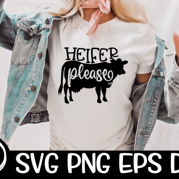 Heifer Svg - Etsy