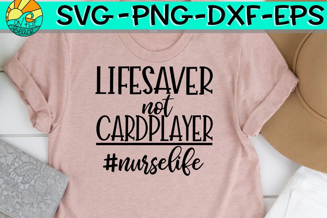 Lifesaver Not Cardplayer Lifesaver Svg Card Player Svg | Etsy