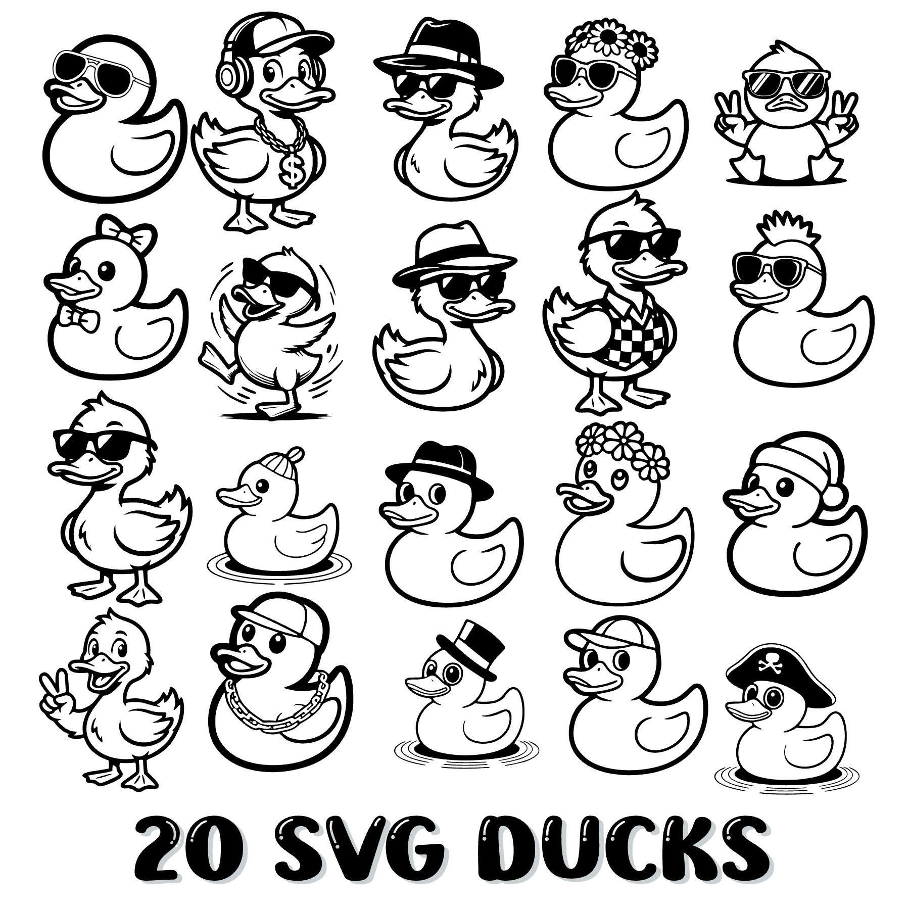 Duck Svg Rubber Duck Svg Bundle Cute Cruising Cruise Youve Been Ducked