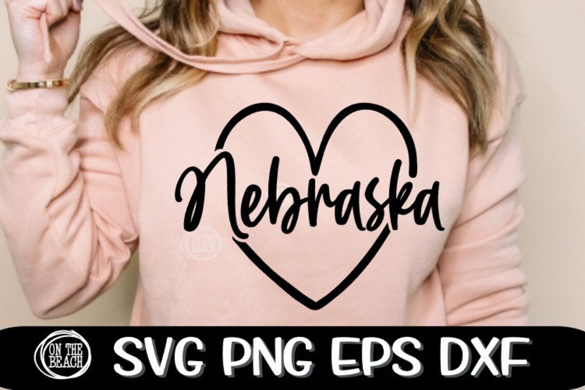 Nebraska Nebraska Svg Nebraska Heart Nebraska Heart Svg - Etsy