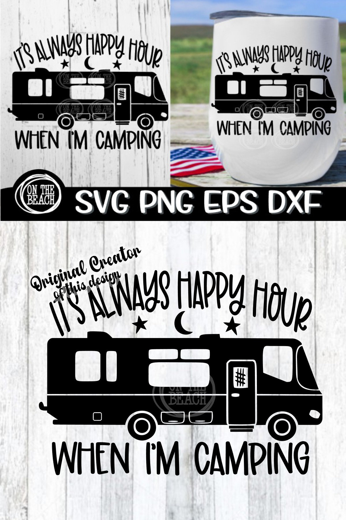 Happy Hour Happy Hour Svg Class A Class A Svg Camping | Etsy