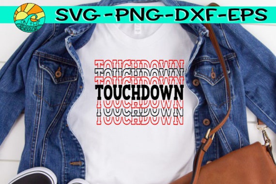 Touchdown Touchdown Svg Friday Night Football Mom Svg - Etsy