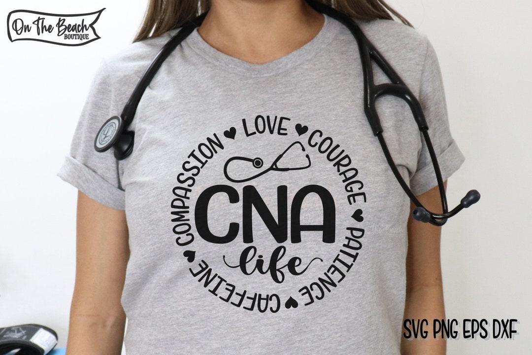 CNA, CNA Svg, Certified Nurse Assistant Svg, Nurse Gift, Nurse Svg ...