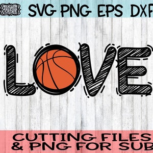 LOVE, LOVE Svg, Basketball Svg, Baskeball Love Svg, Basketball Mom ...