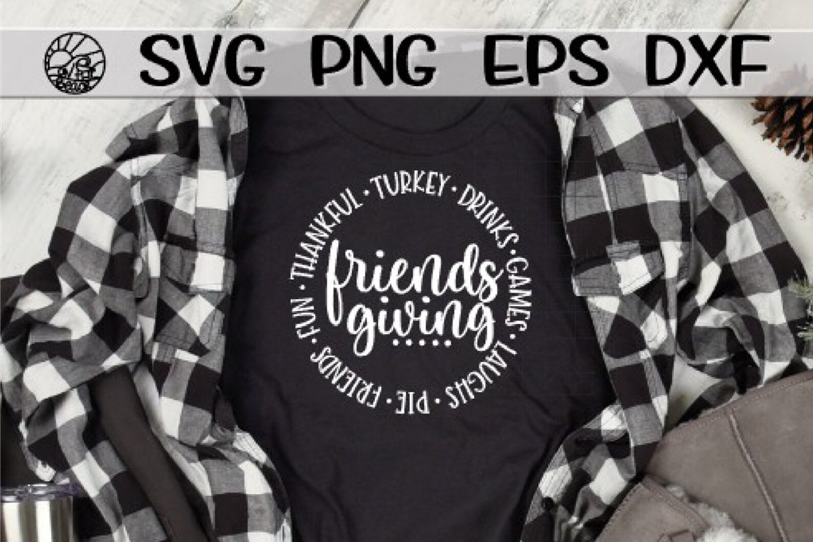 Friendsgiving Friendsgiving Svg Thanksgiving Friends - Etsy