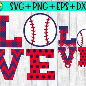 LOVE, LOVE Svg, Baseball Svg, Baseball Life Svg, Baseball Mom, Baseball ...