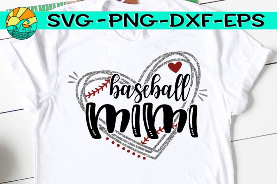 Baseball Mimi, Baseball Mimi Svg, Baseball Mimi Glitter, Baseball Mimi ...