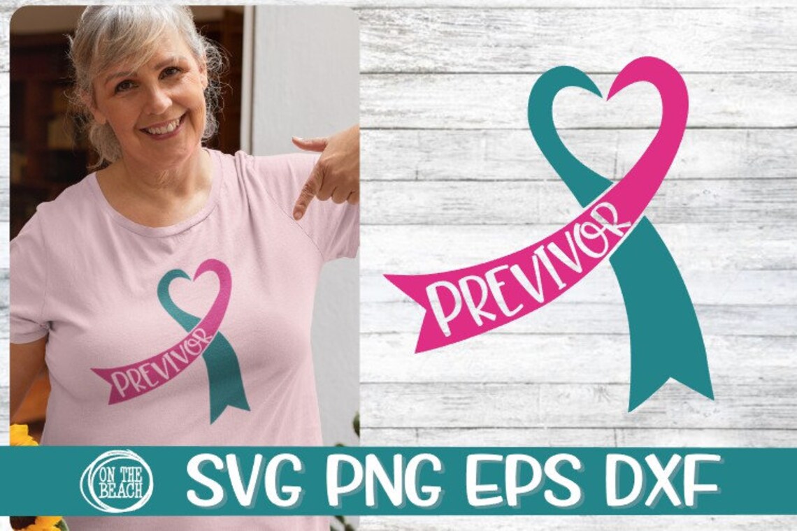 Previvor Previvor Svg Survivor Cancer Previvor Cancer Svg | Etsy